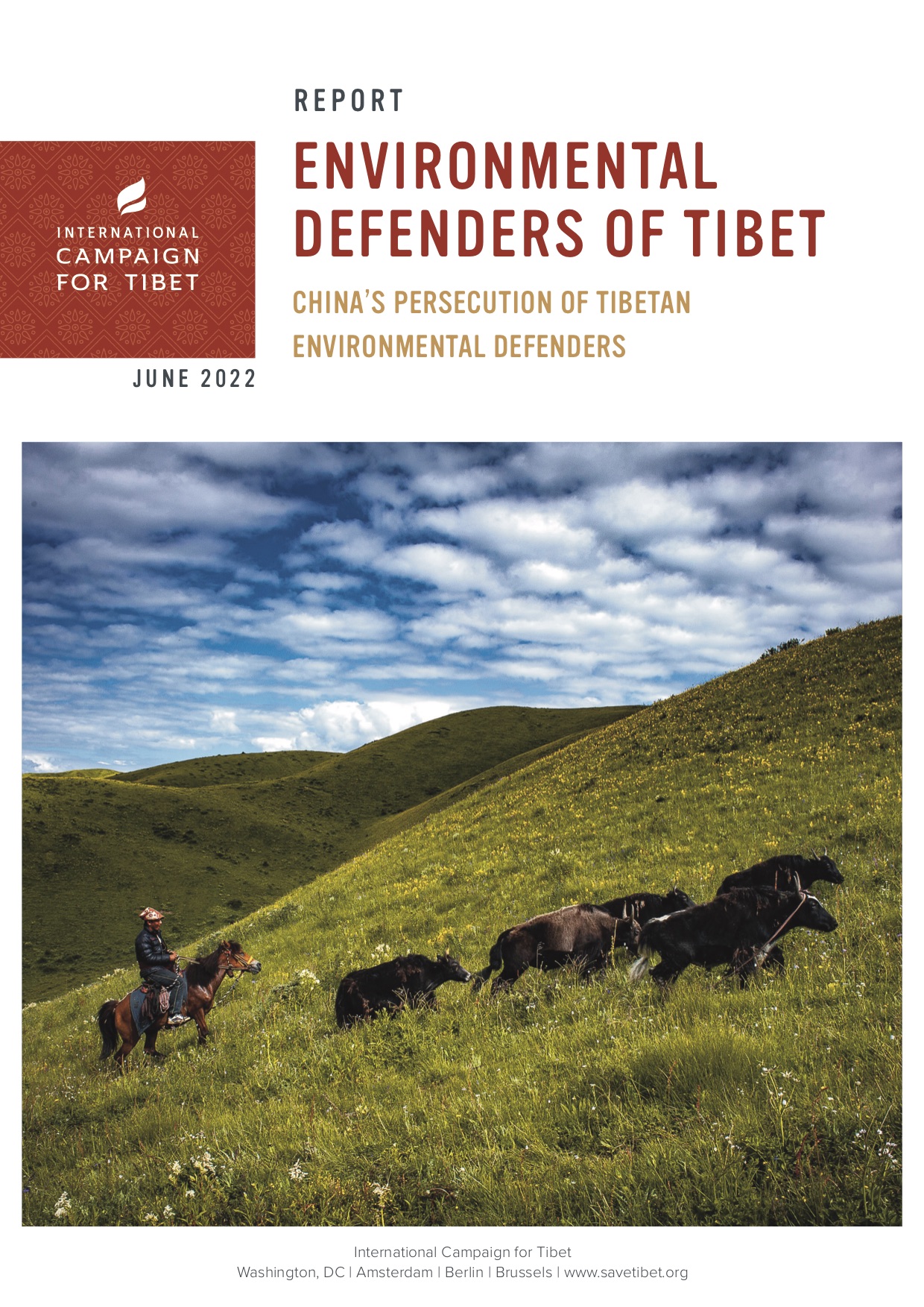 Environmental Defenders of Tibet China’s Persecution of Tibetan ...
